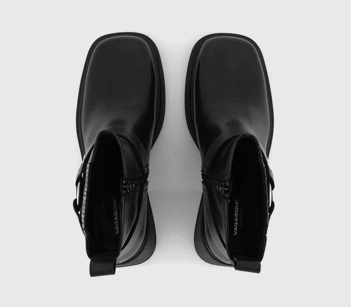 Vagabond Shoemakers Dorah Hardware Chelsea Boots Black - Women's Ankle ...