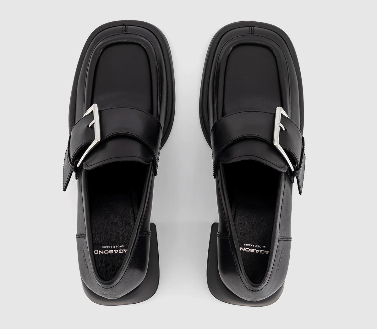 Vagabond Shoemakers Ansie Buckle Shoes Black - Flat Shoes for Women