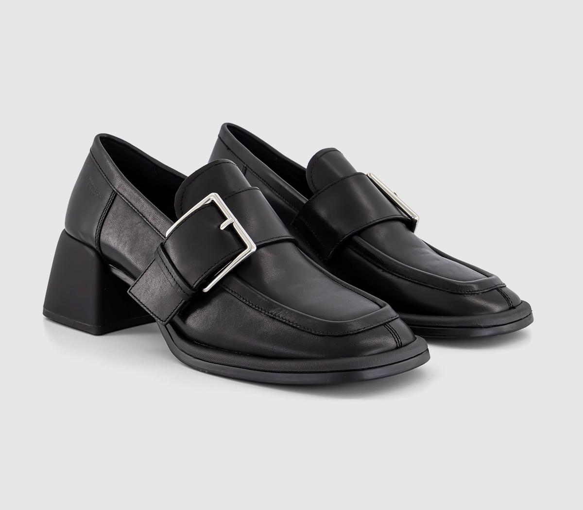 Vagabond Shoemakers Ansie Buckle Shoes Black - Flat Shoes for Women