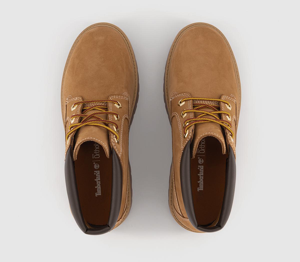 Timberland Stone Street Nellie Chukka Platform Boots Wheat Nubuck ...