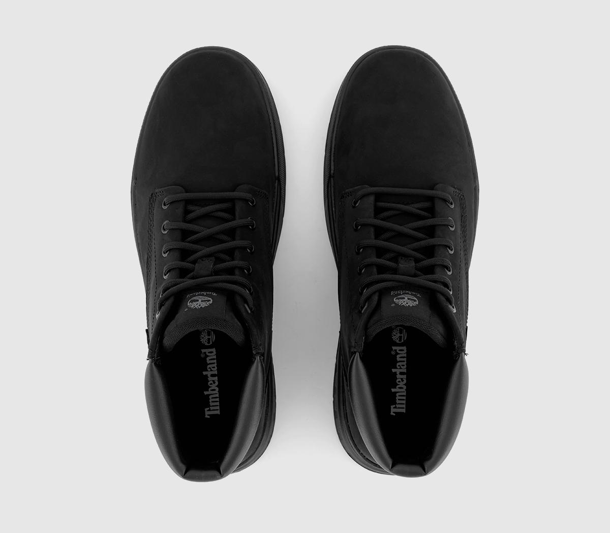 Timberland Maple Grove Chukka Boots Blackout Nubuck - Men’s Boots