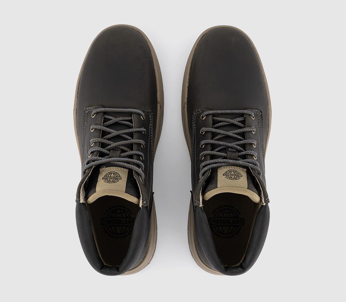 Timberland Maple Grove Chukka Boots Medium Grey Full Grain - Men’s Boots