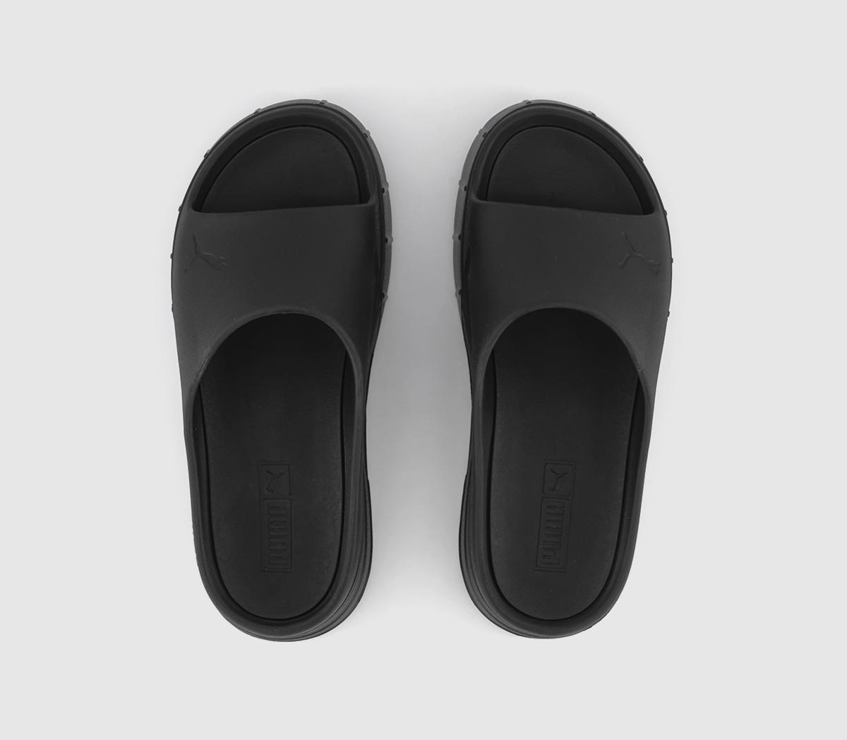 PUMA Mayze Stack Injex Slides Puma Black - Slides & Sandals