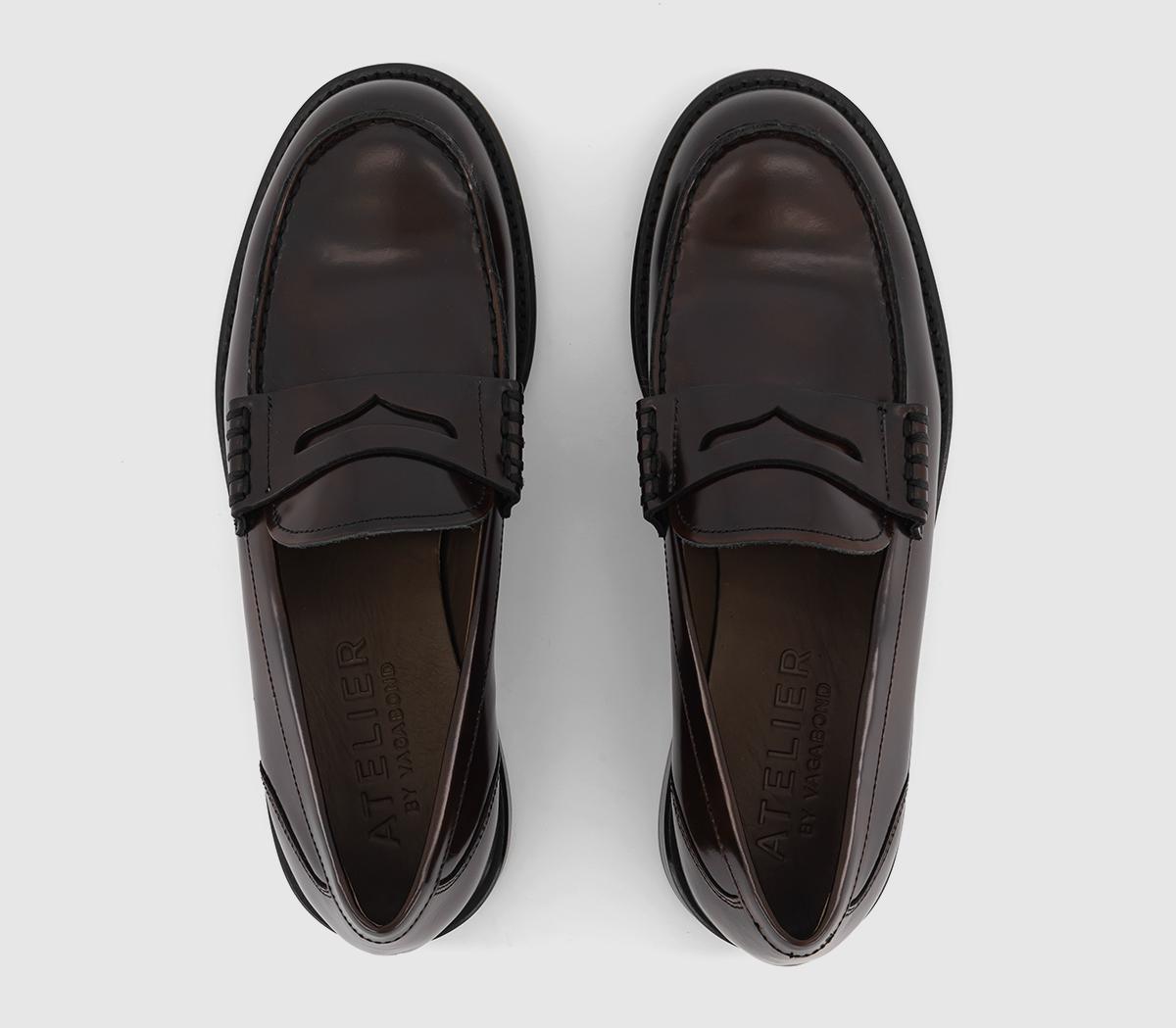 Atelier by Vagabond Naima Loafers Chestnut - Flat Shoes for Women