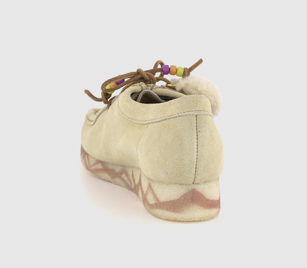 Clarks Originals Aries Clarks Originals Wallabee Maple Combi - Women's ...