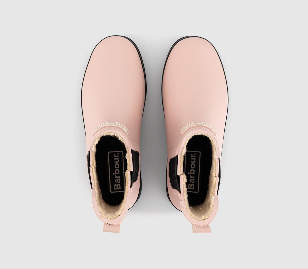 Barbour Aubrey Welly Boots Pink - Women's Ankle Boots