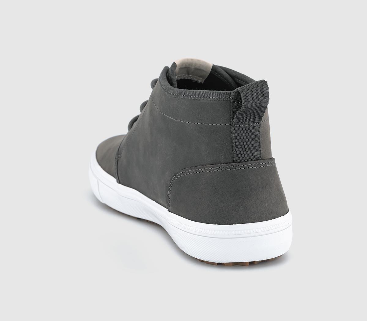 TOMS Carlo Mid Terrain Shoes Dark Grey - Men's Casual Shoes