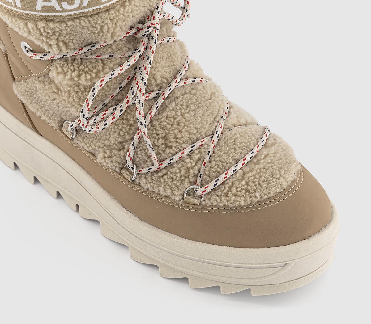 PAJAR Galaxy Lama Boots Beige - Women's Ankle Boots