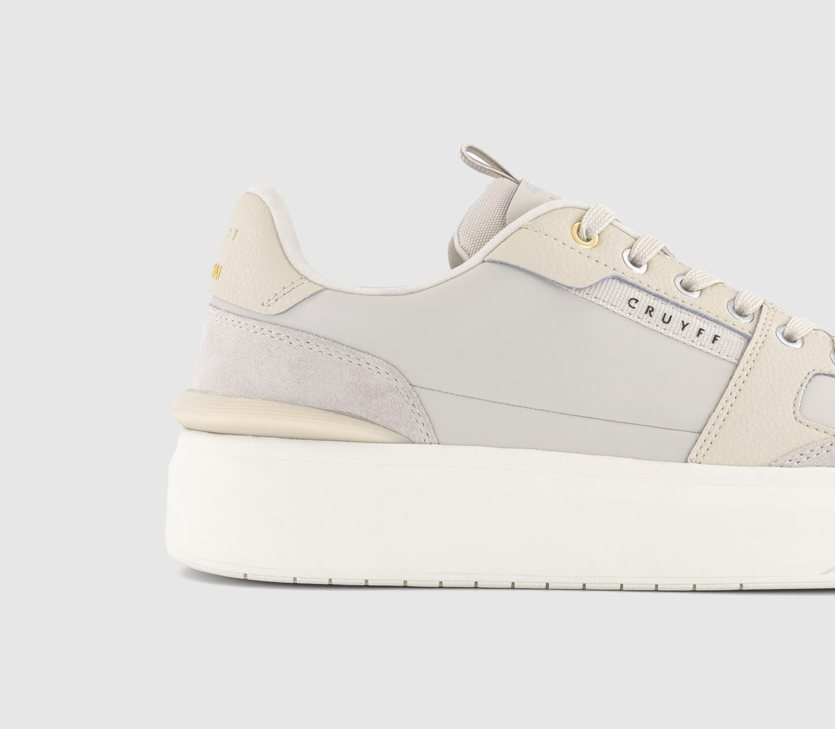 CRUYFF Endorsed Tennis Trainers Cream - Men's Trainers