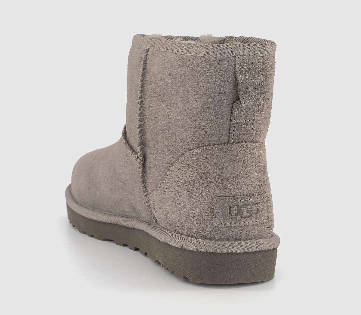 UGG Classic Mini Bailey Zip Boots Smoke Plum - UGG Mini Boots