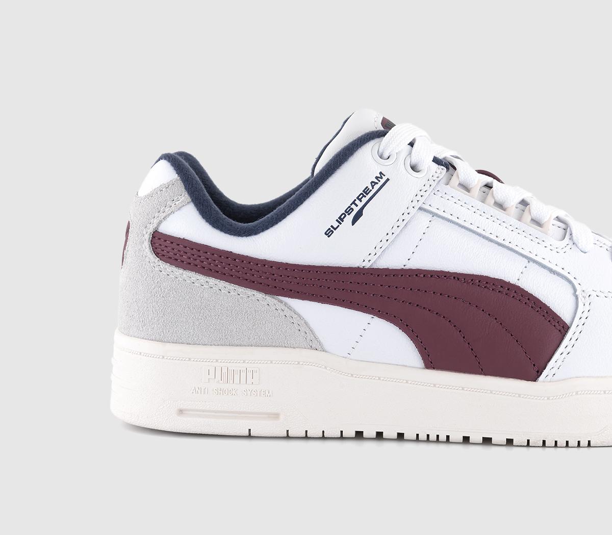 PUMA Slipstream Lo Retro Trainers Puma White Team Regal Red - Men's ...