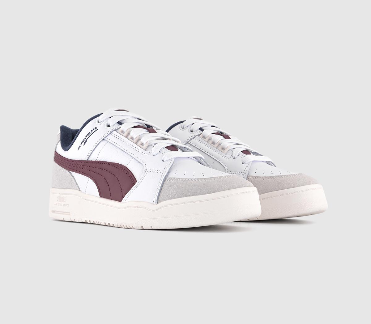 PUMA Slipstream Lo Retro Trainers Puma White Team Regal Red - Men's ...