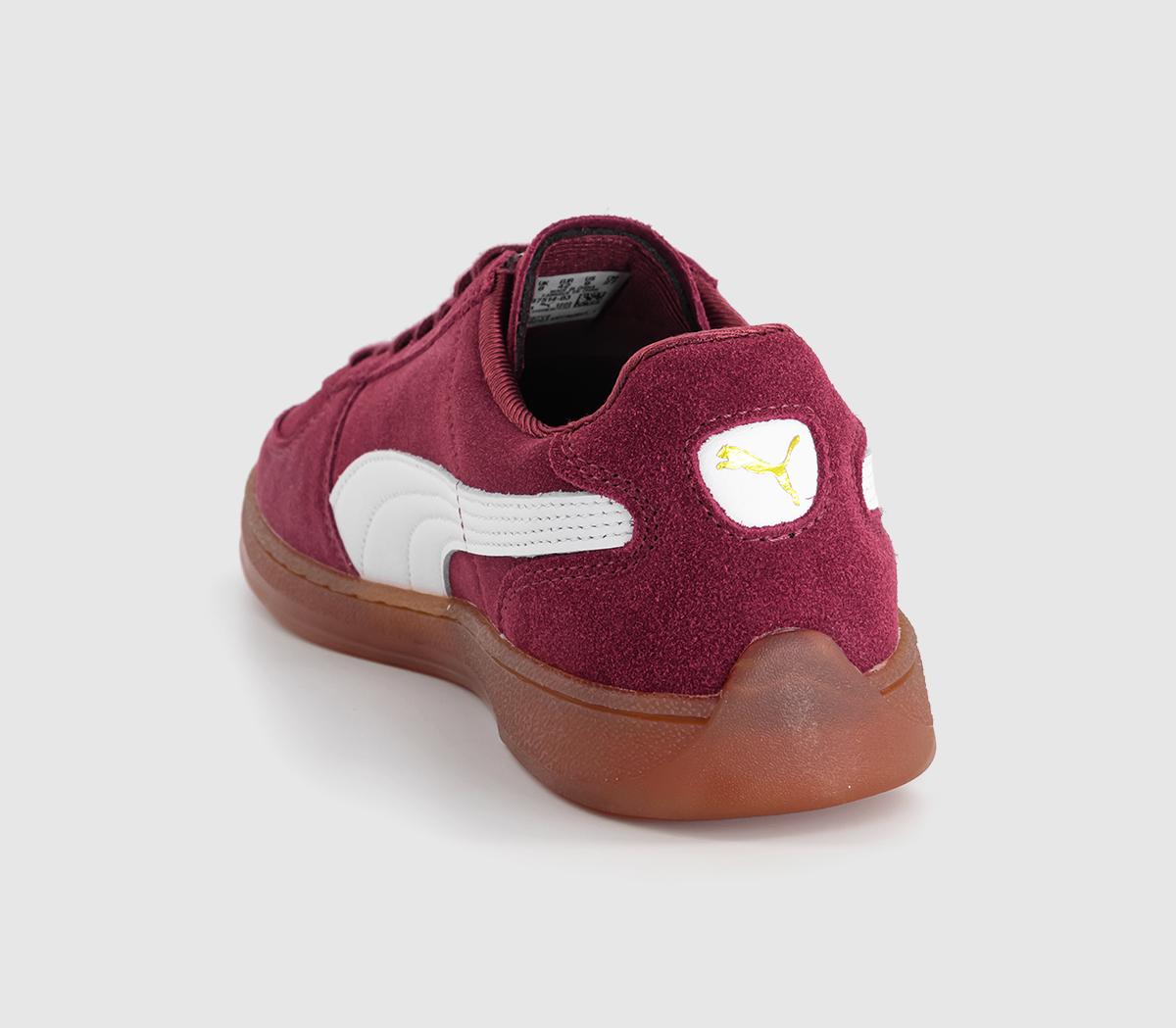 PUMA Super Team OG Trainers Burg White Gum - Men's | King's Cross