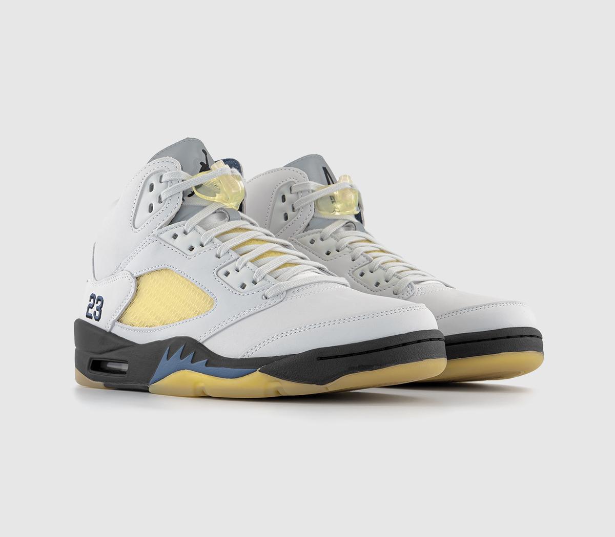 Jordan Air Jordan 5 Trainers A Ma Maniere Photon Dust Black Diffused ...