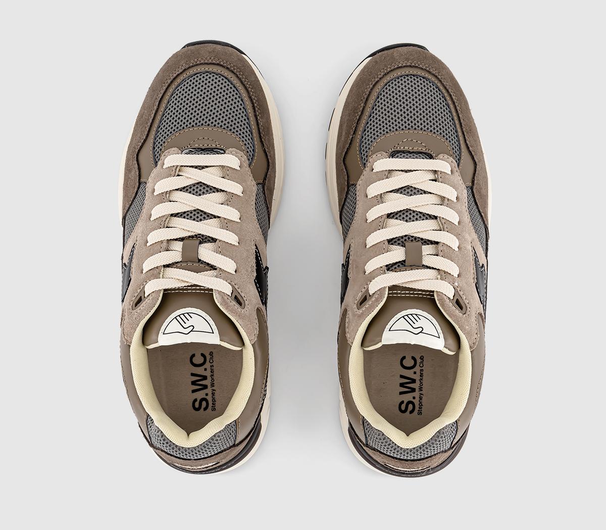 Stepney Workers Club Amiel S-strike Trainers Grey - Men's Trainers