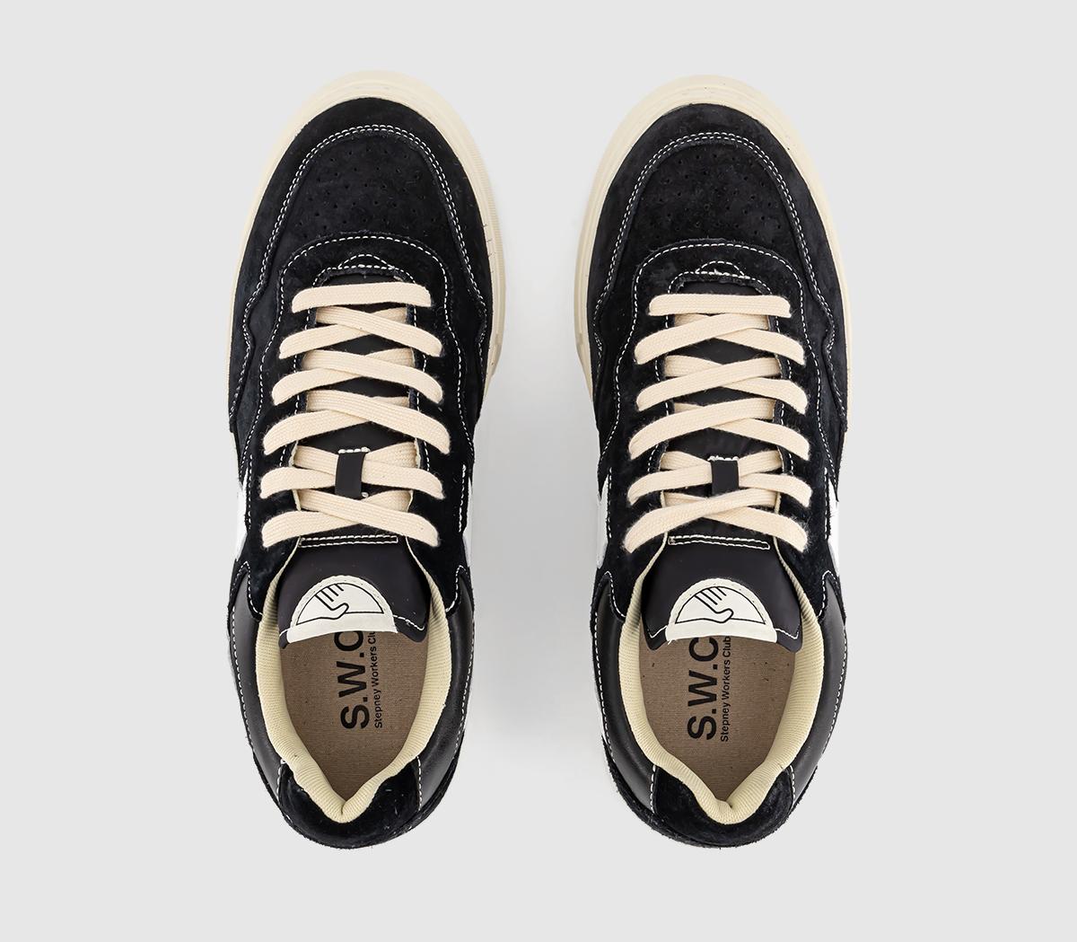 Stepney Workers Club Pearl S-strike Trainers Black White - Men's Trainers