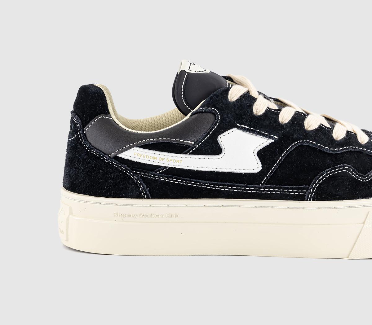 Stepney Workers Club Pearl S-strike Trainers Black White - Men's Trainers