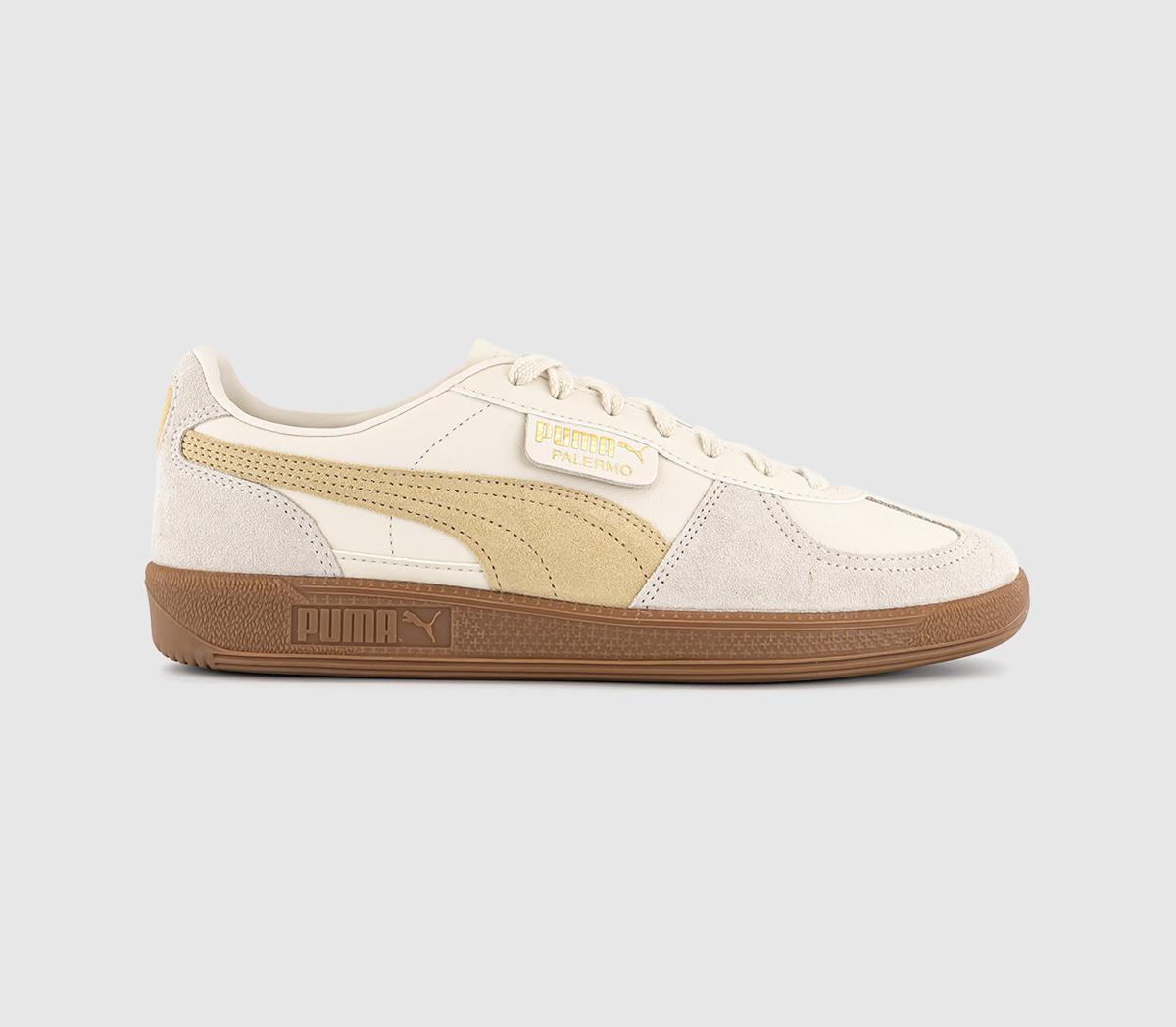 Click here for PUMA Kids Palermo Trainers Alpine Snow In White  3 prices
