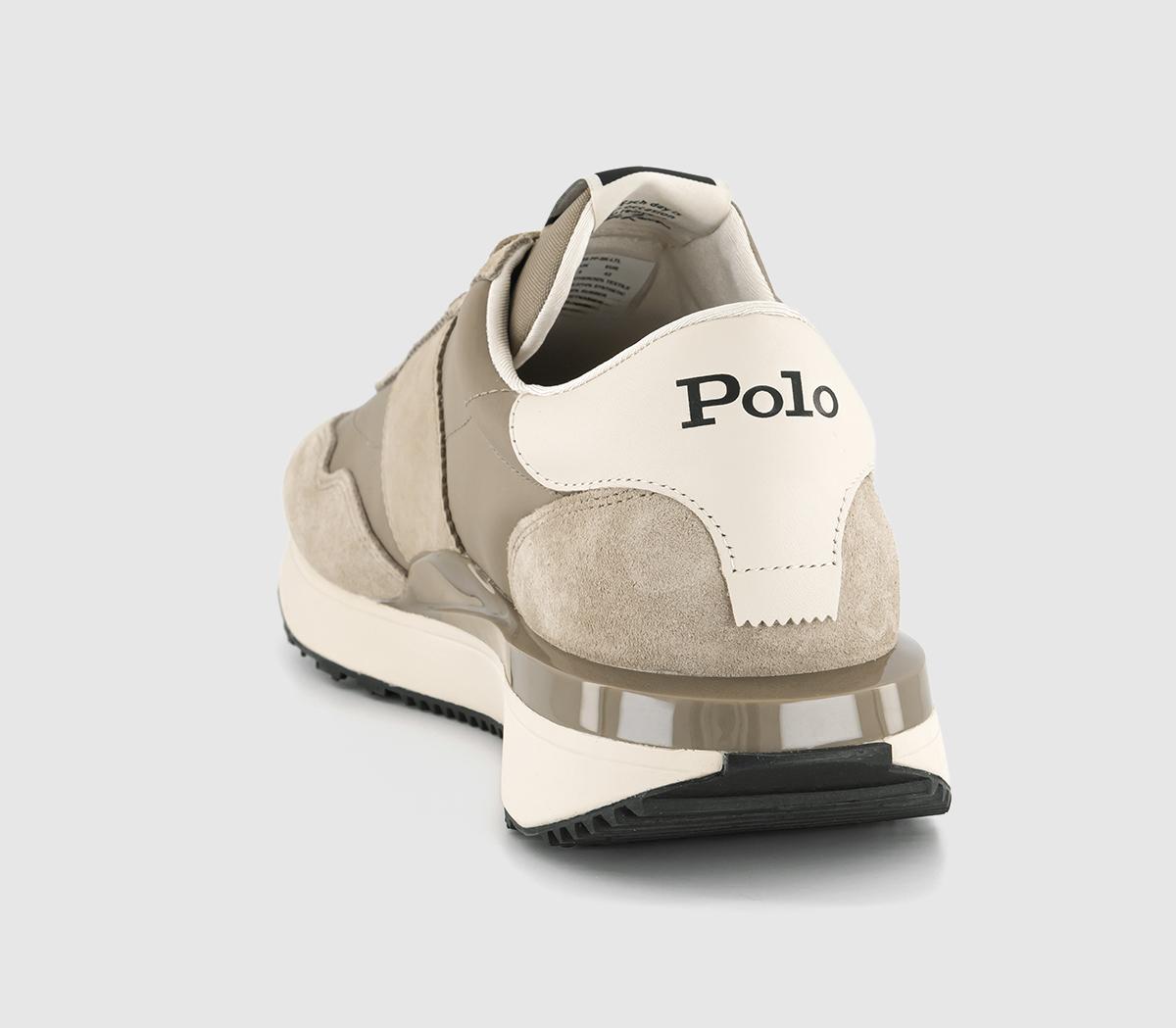 Polo Ralph Lauren Train 89 Trainers Tonal Milkshake - Men's Trainers