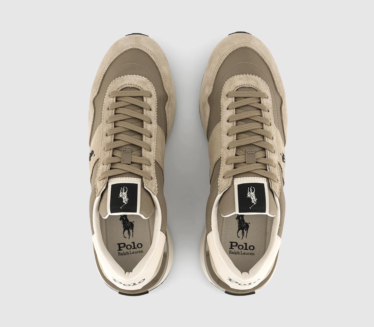 Polo Ralph Lauren Train 89 Trainers Tonal Milkshake - Men's Trainers