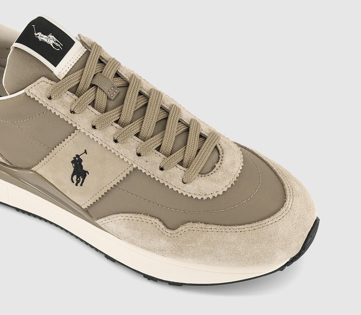 Polo Ralph Lauren Train 89 Trainers Tonal Milkshake - Men's Trainers