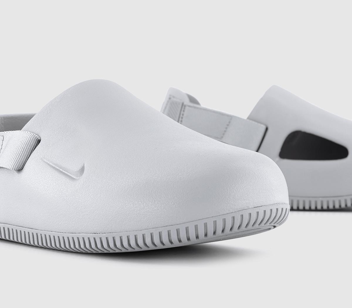 Nike Nike Calm Mules Light Smoke Grey Light Smoke Grey - Men's Trainers