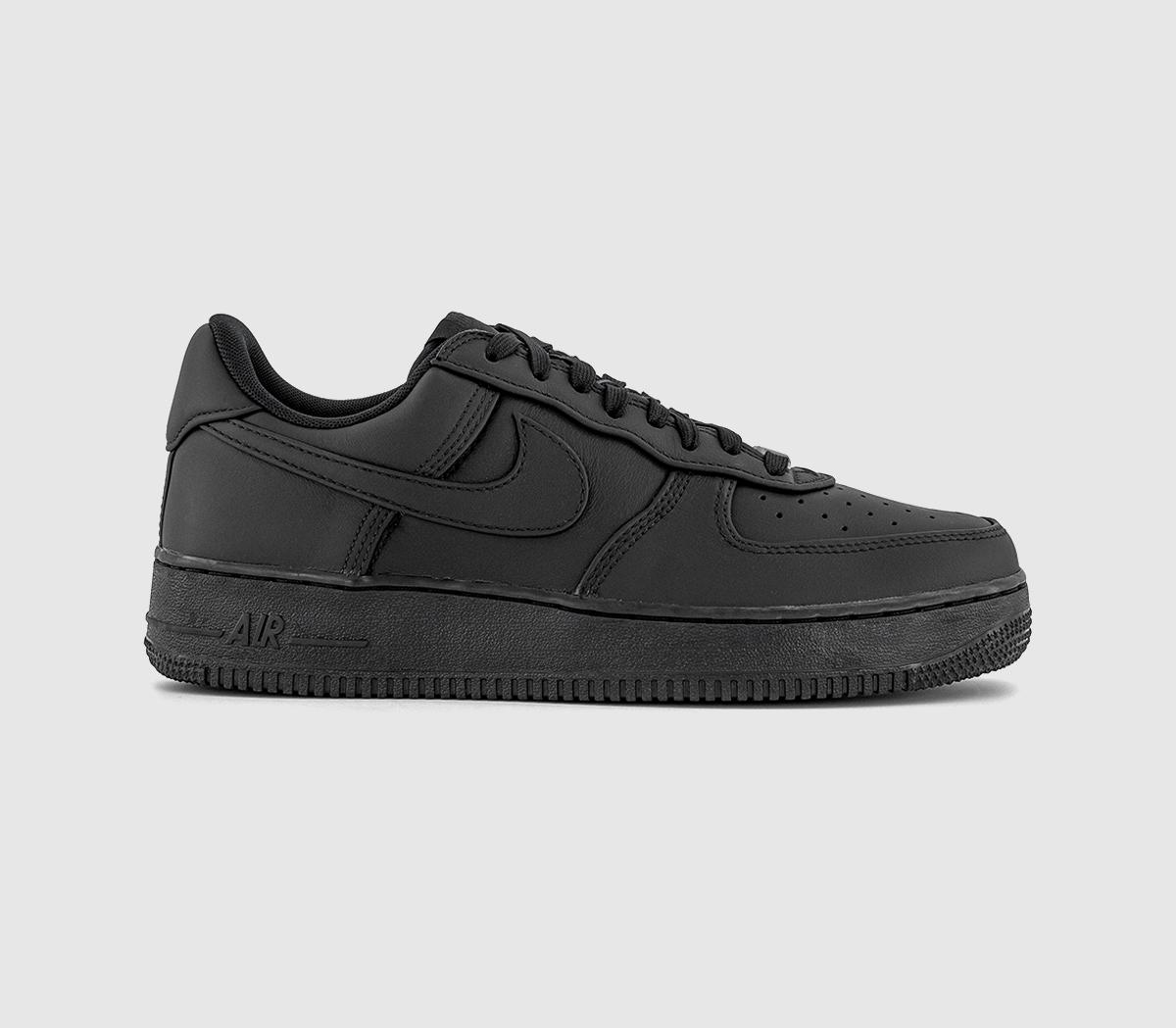 Click here for Nike Mens Air Force 1 Low Retro Trainers Black Bla... prices