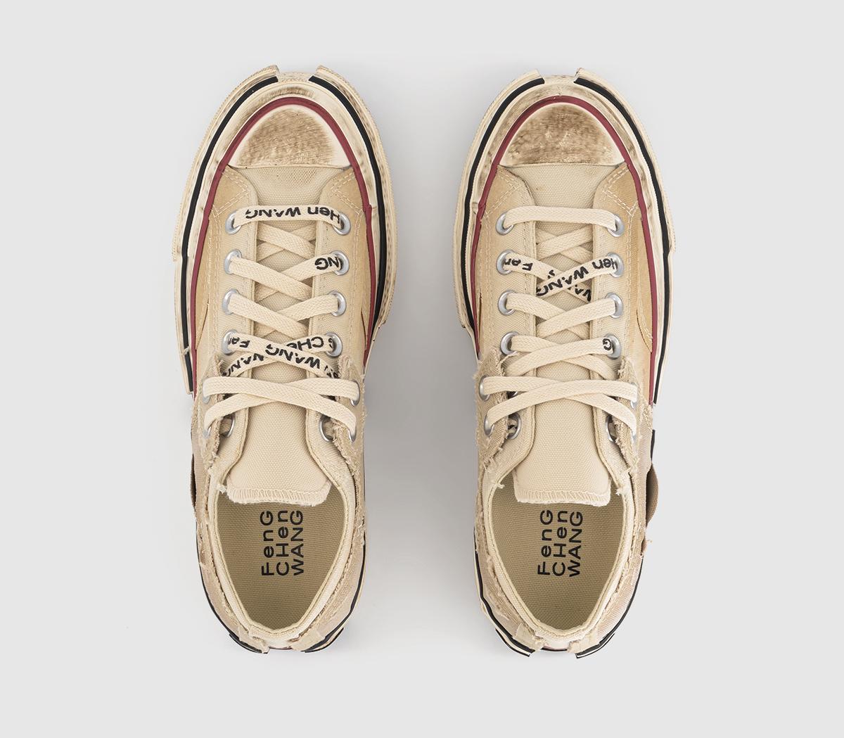 Converse Chuck 70 Ox Trainers Natural Ivory Brown Rice Egret Feng - Men ...