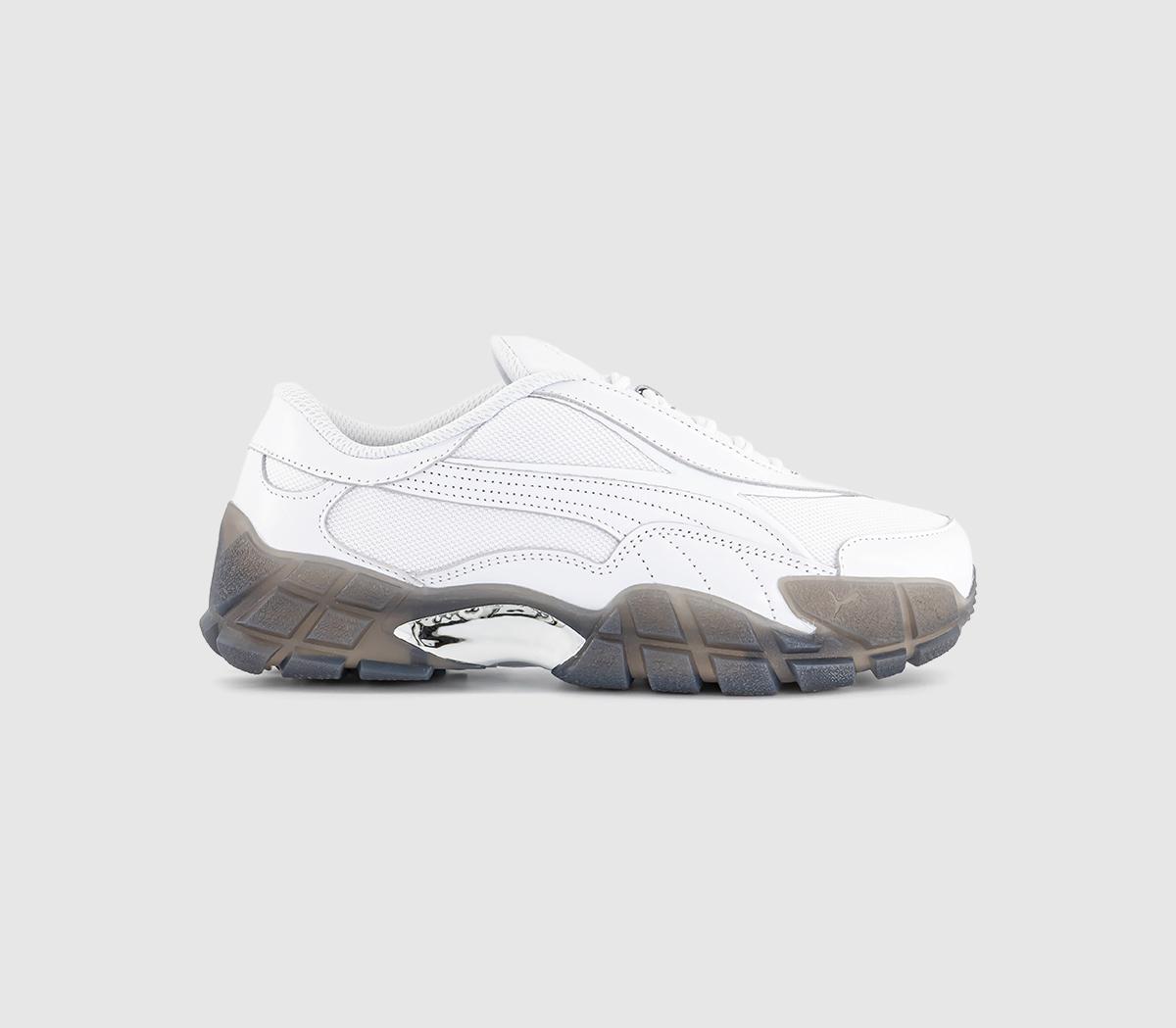 Click here for PUMA Mens Skepta x Skope Forever Trainers White Bl... prices