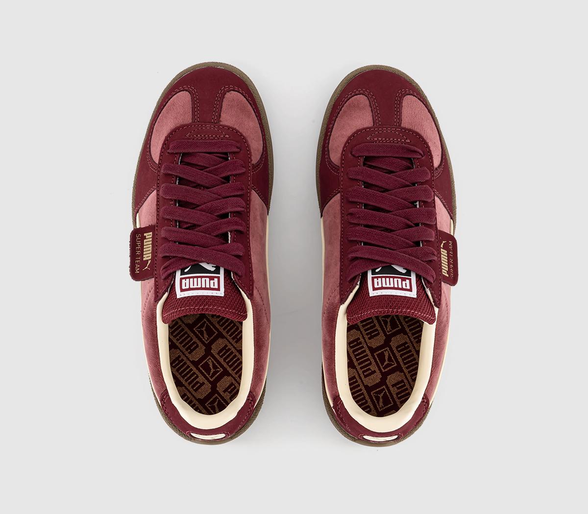 PUMA Superteam Velvet Trainers Burg - Men's Trainers | King's Cross