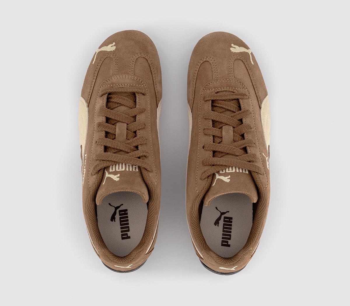 PUMA Speedcat OG Trainers Brown Cream - Men's Trainers