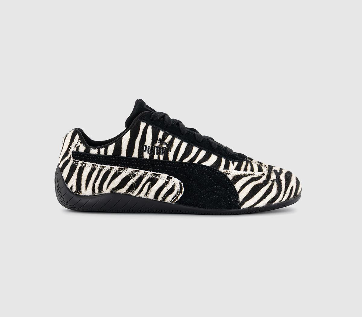 Click here for PUMA Womens Speedcat Trainers Zebra Pony Warm Whit... prices