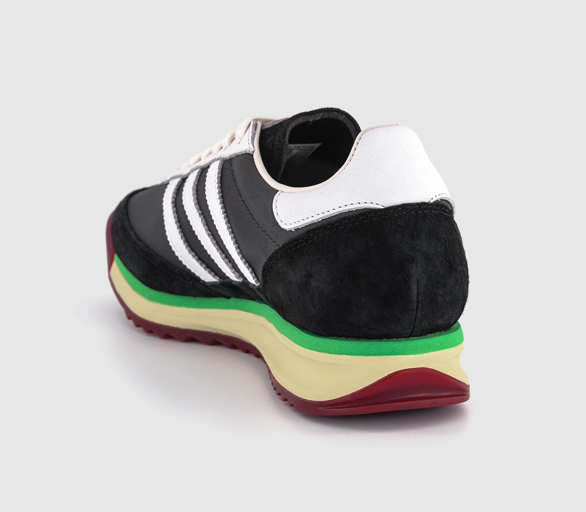 adidas SL72 RS Trainers Bob Marley Core Black White Off White - Unisex ...