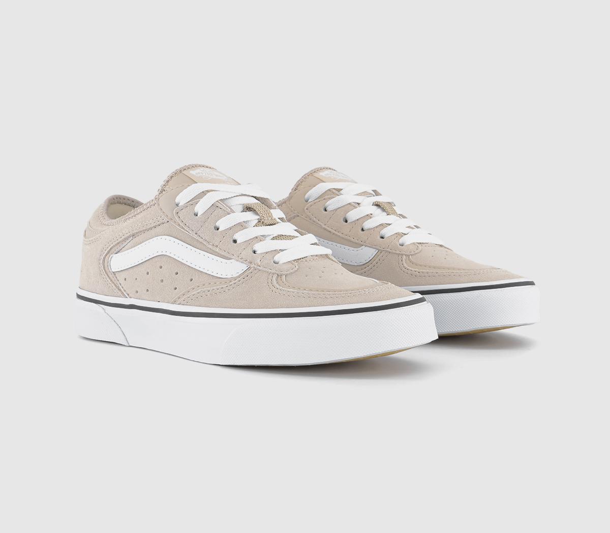 Vans Rowley Classic Trainers Moss Gray True White - Men's Trainers
