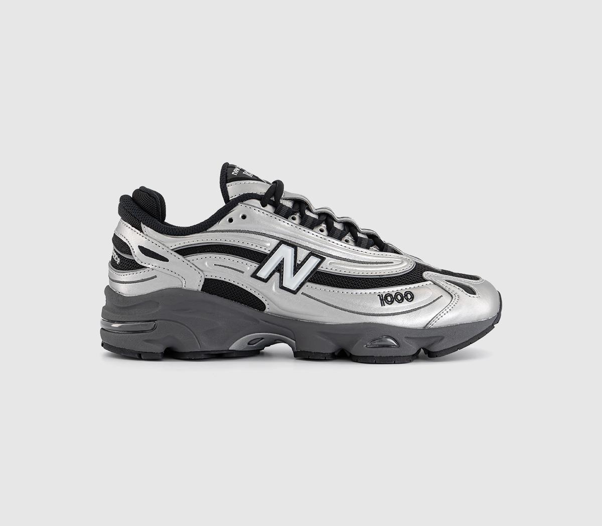Click here for New Balance Boys 1000 Trainers Silver Metallic Gre... prices