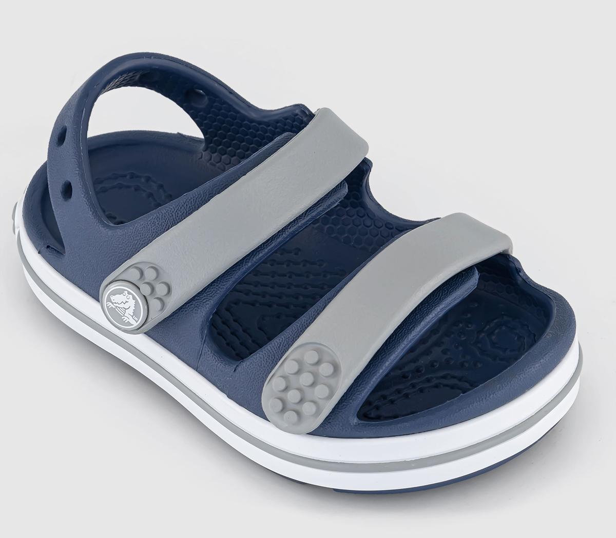 Crocs Crocband Cruiser Toddler Sandals Bijou Blue Light Grey - Crocs ...