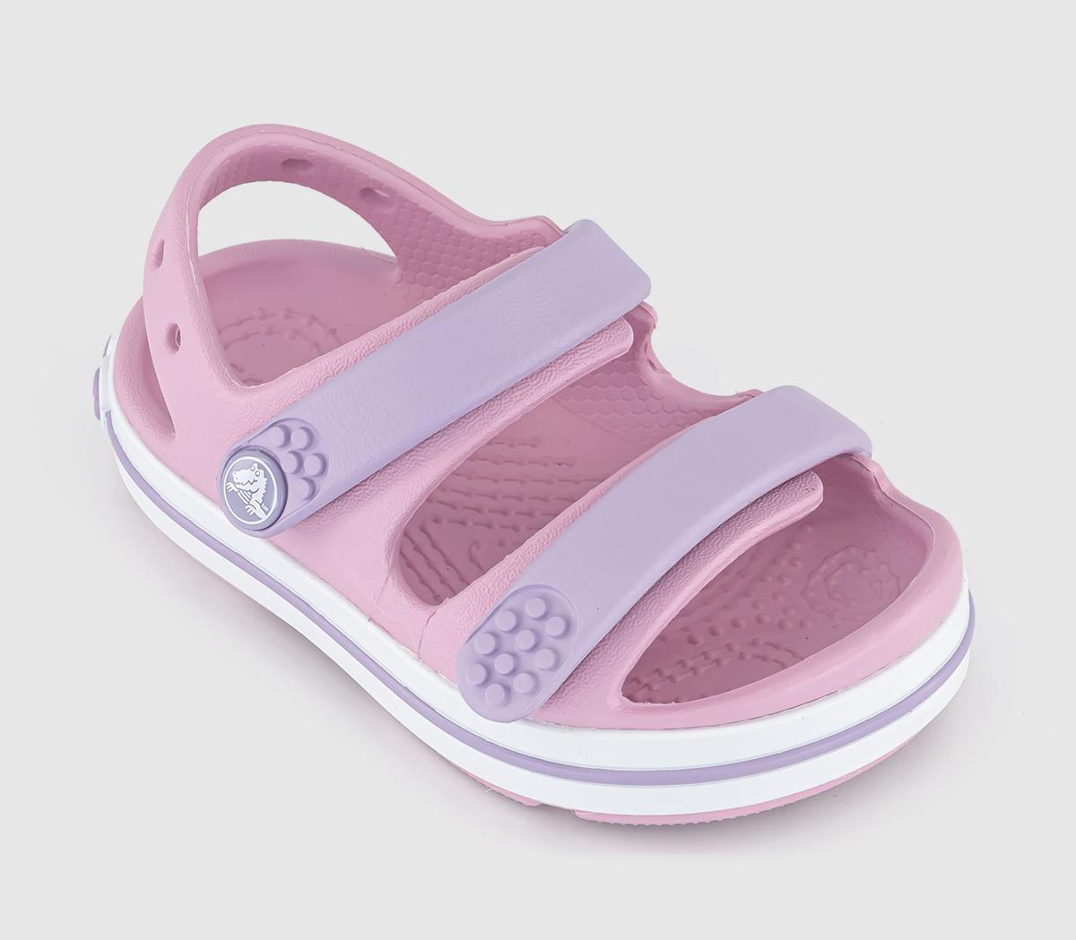 Crocs Crocband Cruiser Toddler Sandals Ballerina Pink Lavender - Crocs ...