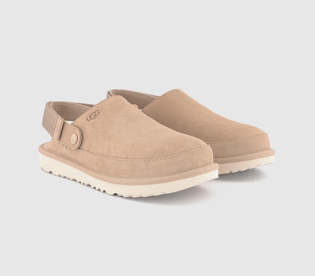 UGG Kids Goldenstar Clogs Driftwood - Kids Slippers