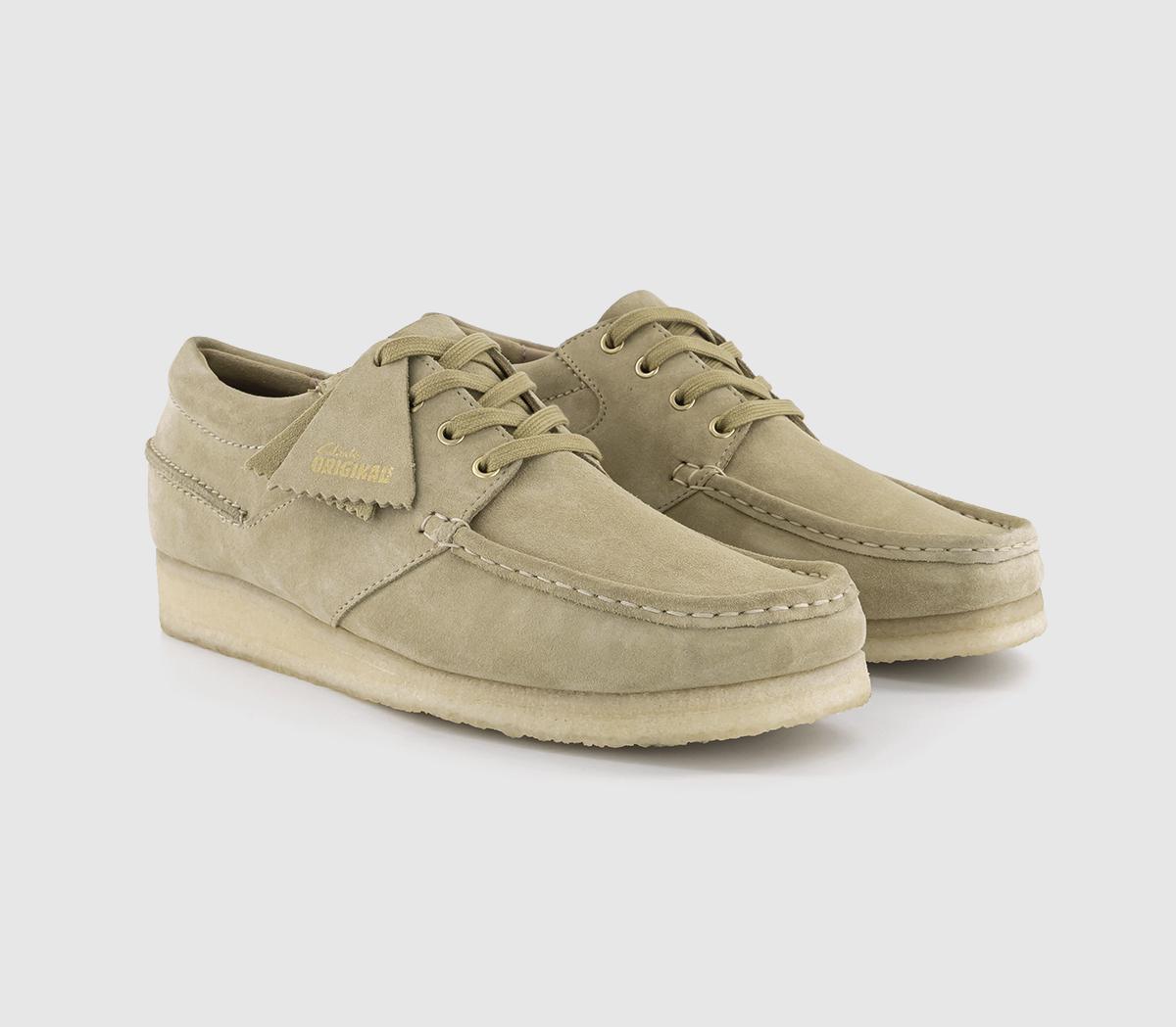 Clarks Originals Wallabee Boat Shoes Maple - Men’s Smart Shoes