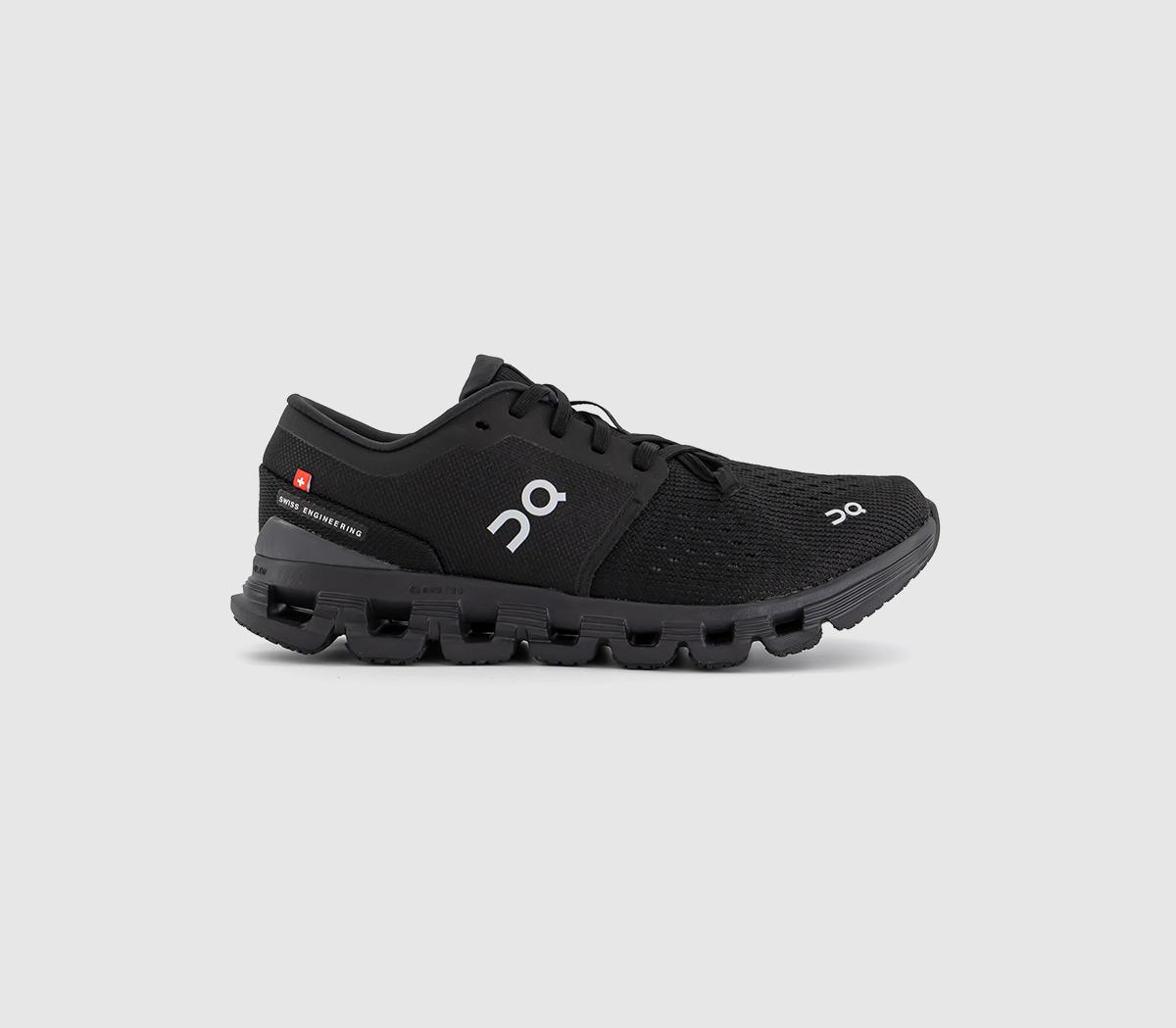 Click here for ON Womens Cloud X 4 Trainers Black Eclipse F  3 prices