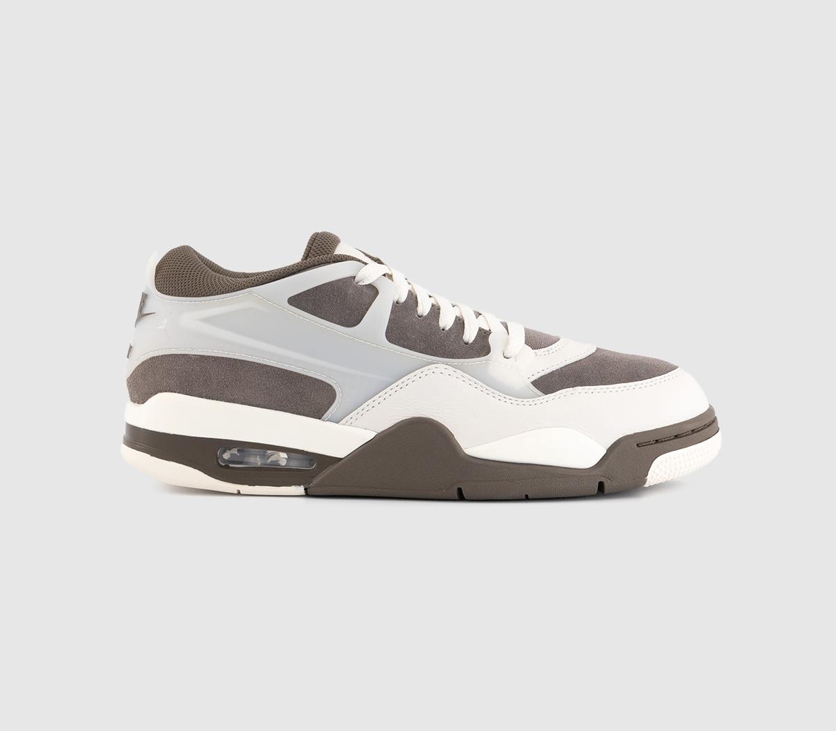 Click here for Jordan Mens Air 4 RM Trainers Phantom Ironstone Ca... prices