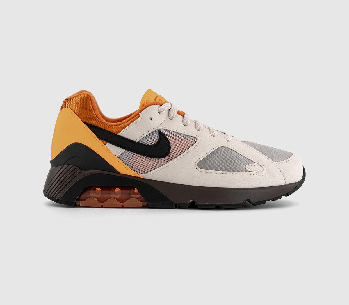 Click here for Nike Boys Air 180 Trainers Light Orewood Brown Bla... prices