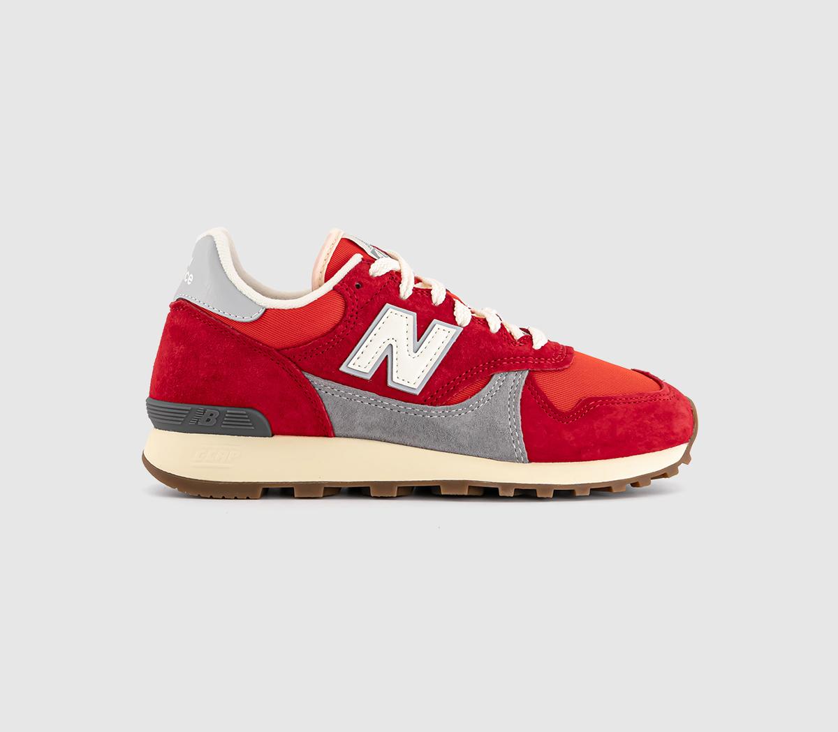 Click here for New Balance Kids 475 Trainers Team Red  Size: 4 prices