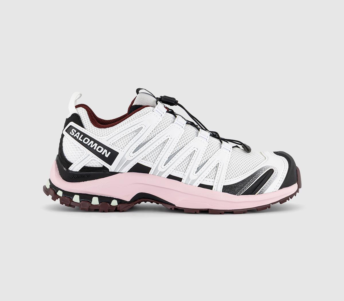 Click here for Salomon Womens XA Pro 3D Trainers White Black Fair... prices