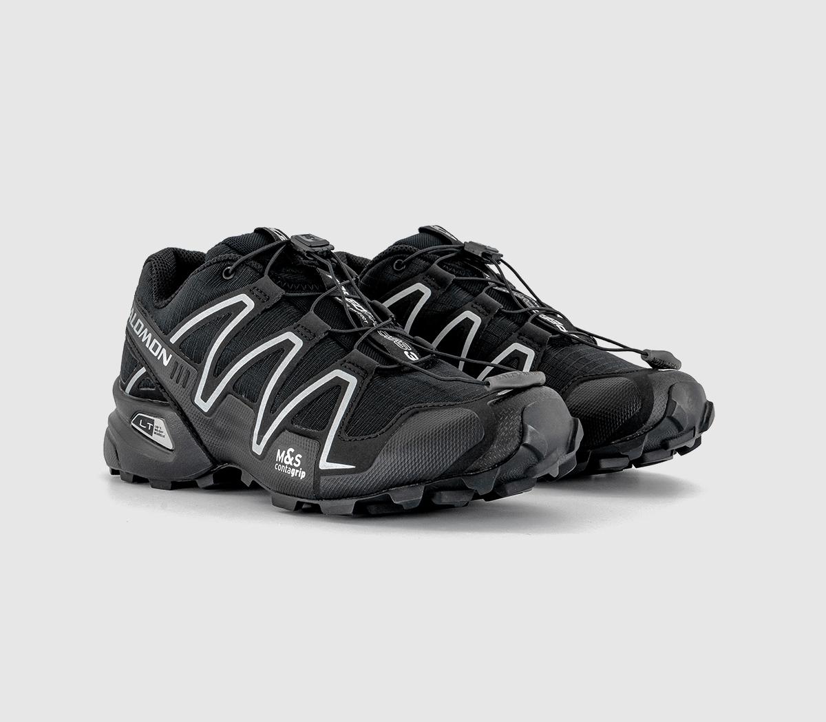 Salomon Speedcross 3 Trainers Black Silver Black - Women's Trainers