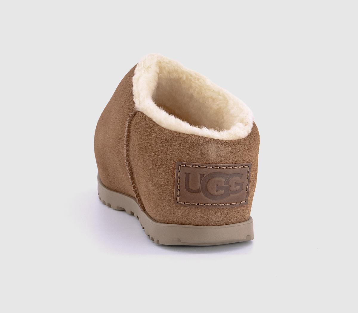 UGG Pumped Slides Chestnut - Women's Ankle Boots