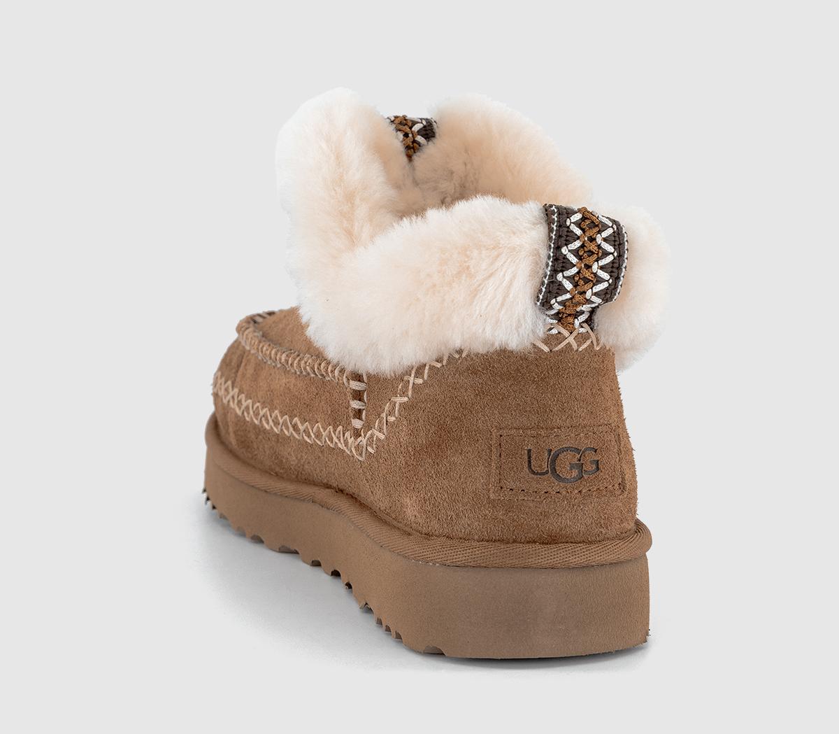 UGG Classic Ultra Mini Alpine Boots Chestnut - Flat Shoes for Women