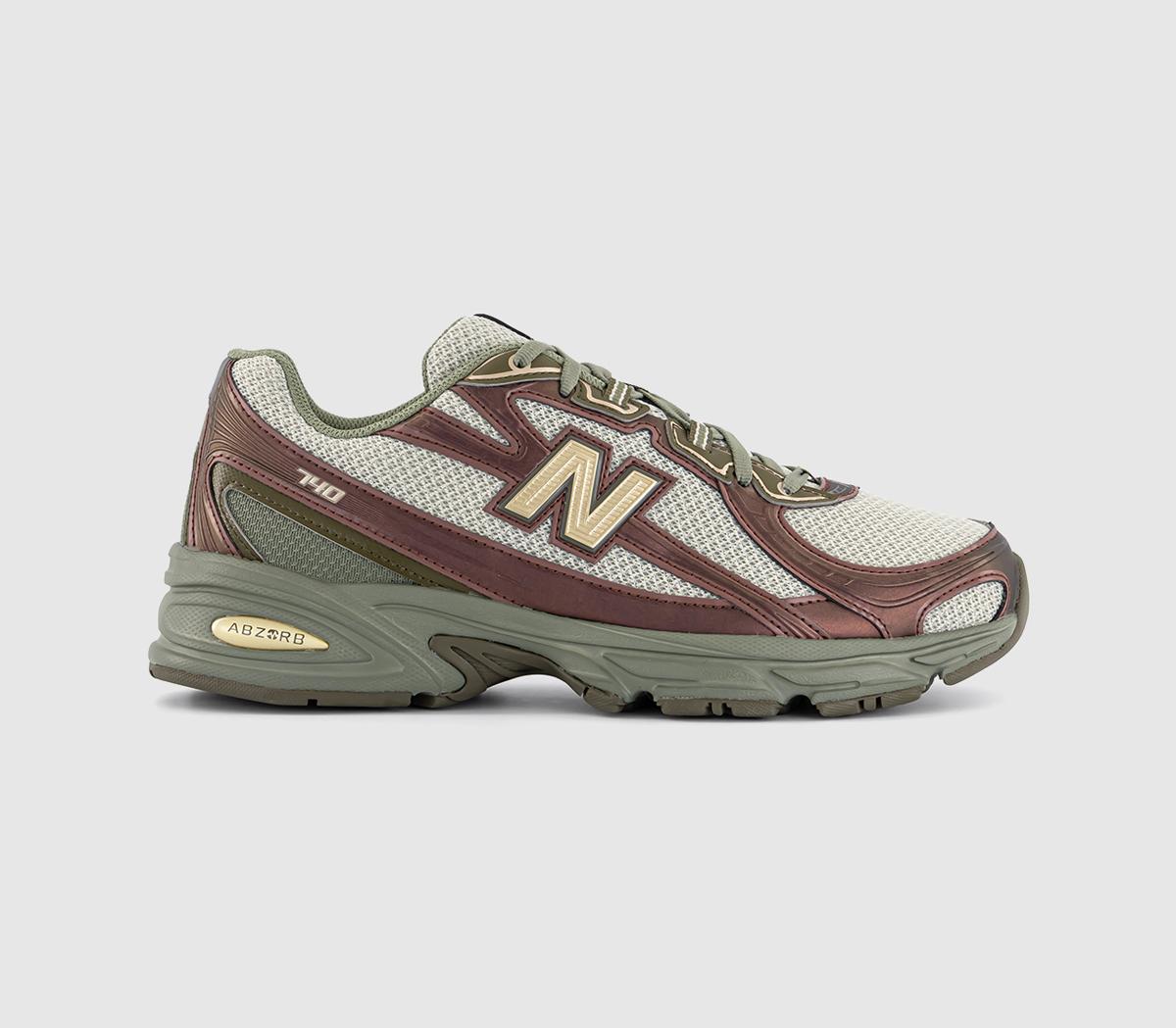 Click here for New Balance 740 V2 Trainers Woodland In Brown  9 prices