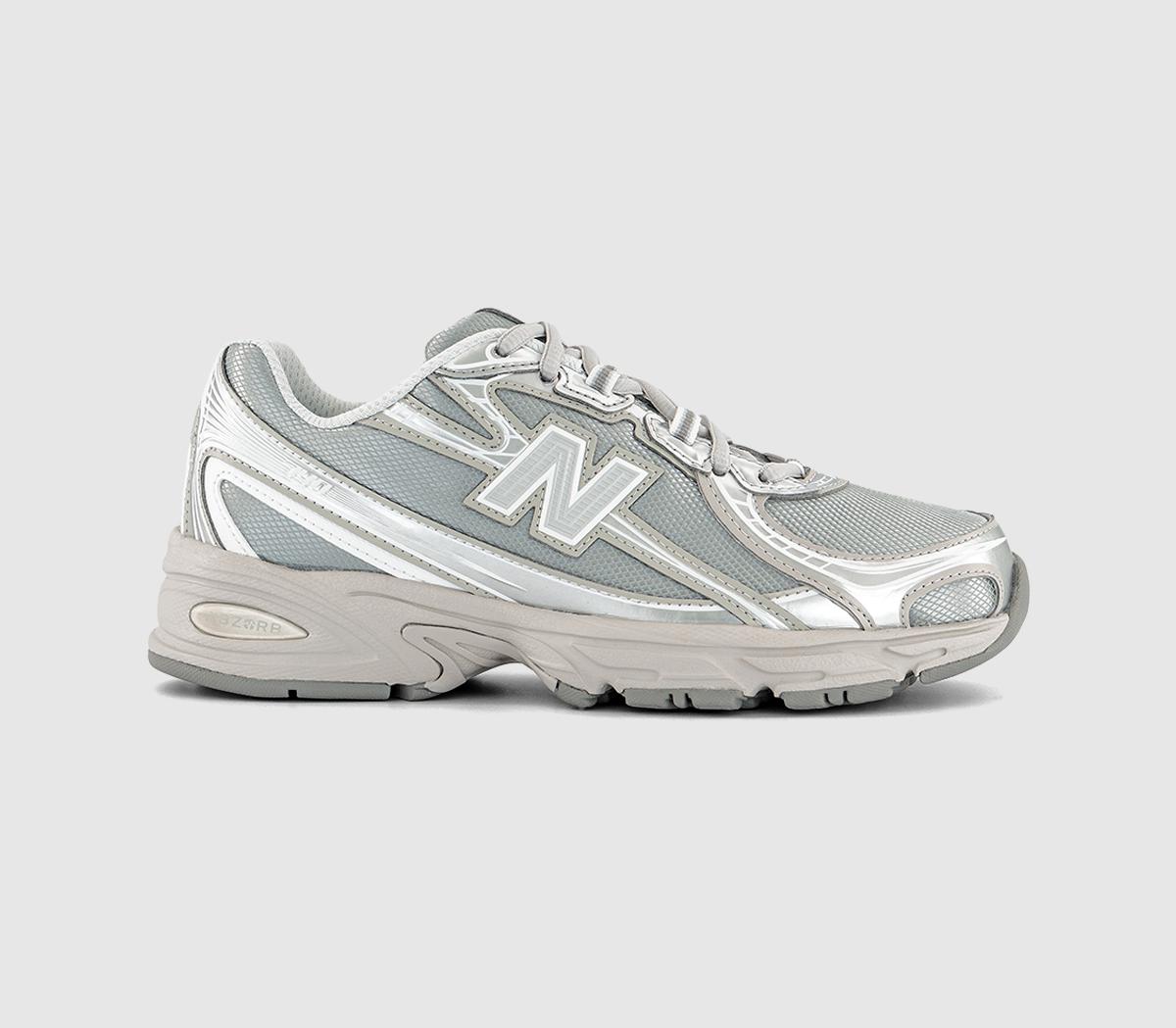 Click here for New Balance Womens 740 V2 Trainers Metallic Silver... prices