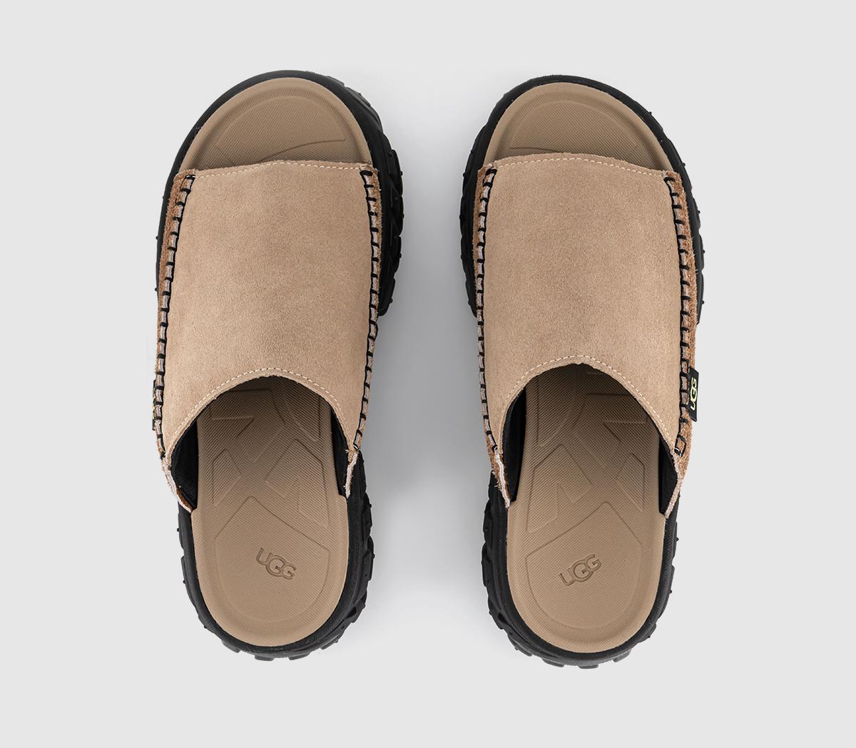 UGG Venture Daze Slides M Sand Black - Men’s Sandals
